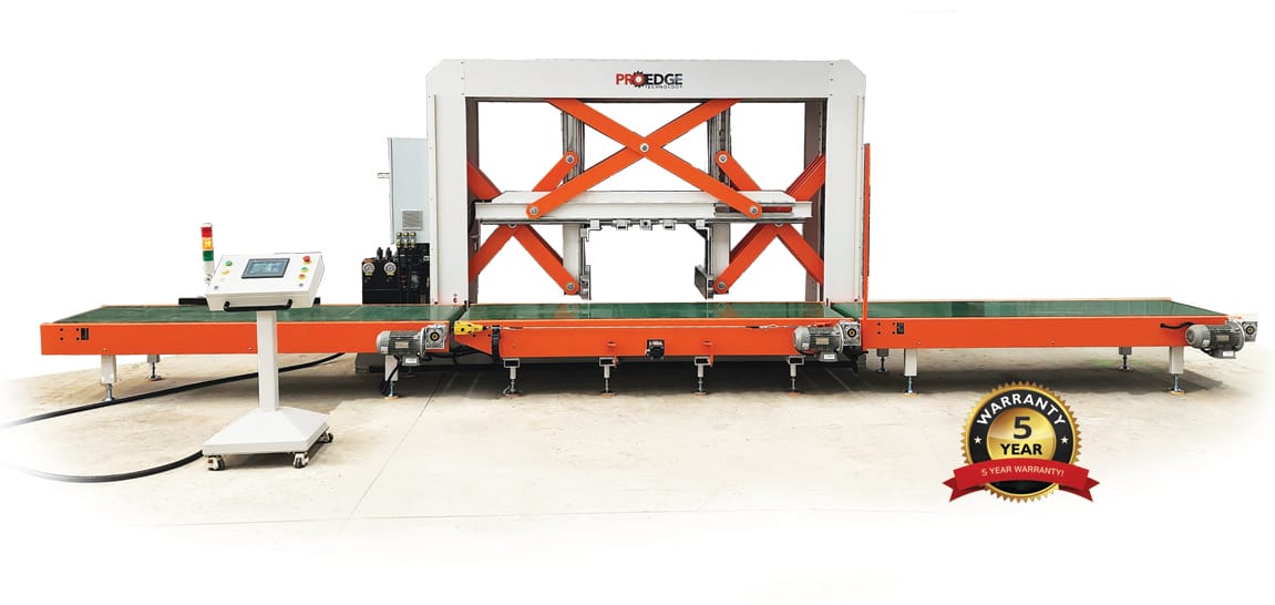 Five Year Warranty Offered on Automatic Case Clamp from Pro Edge Technology