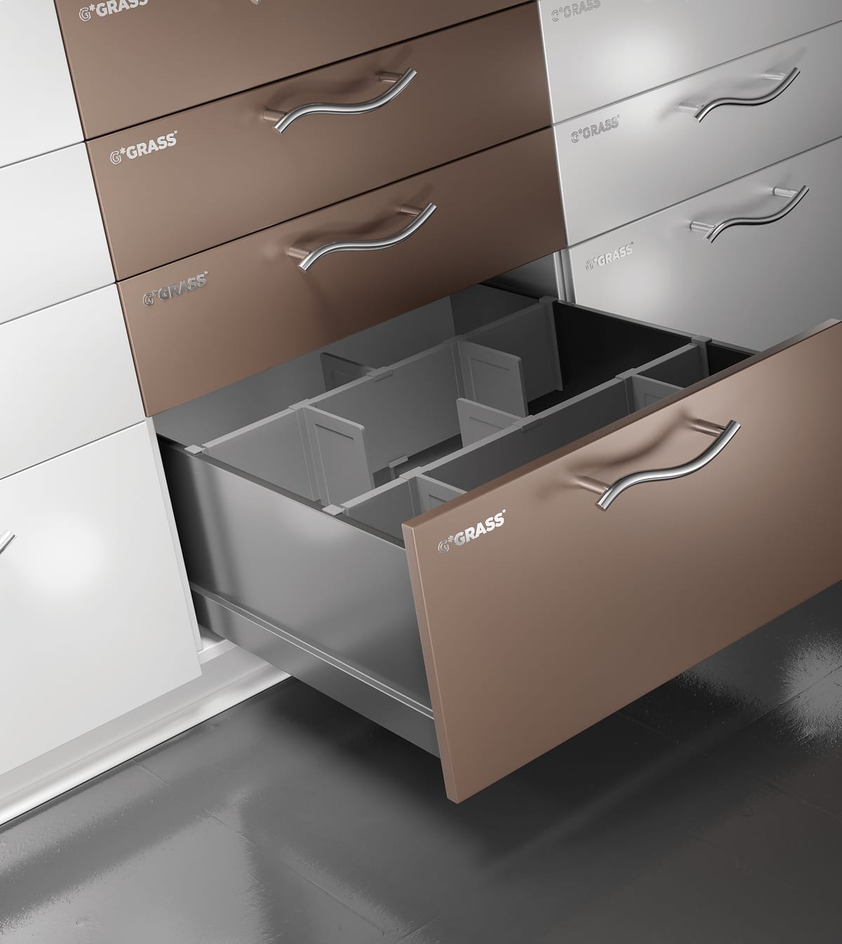 Grass America Highlights the Nova Pro Scala Drawer System